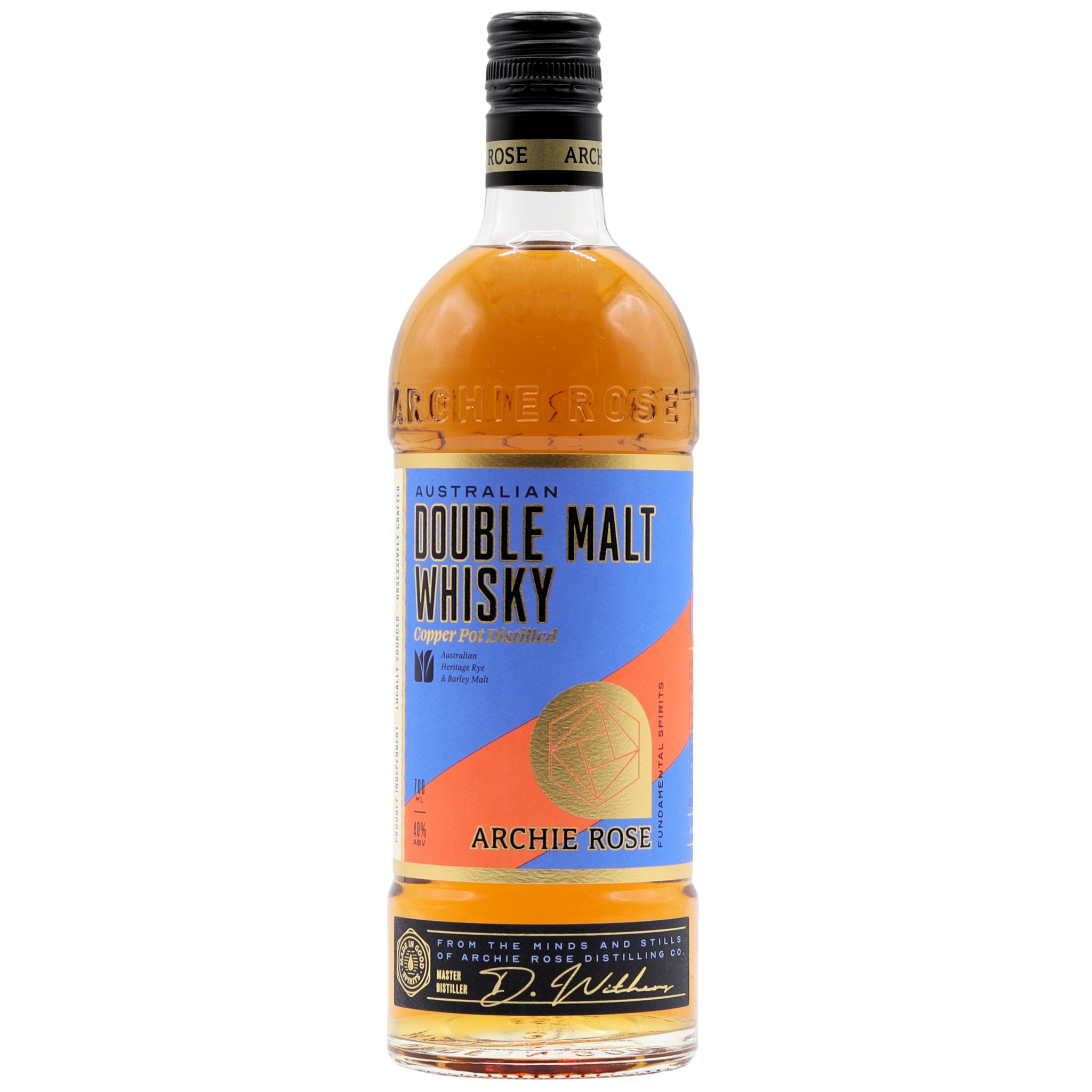 ARCHIE ROSE - DOUBLE MALT WHISKY – Mane Specialist Bottleshop