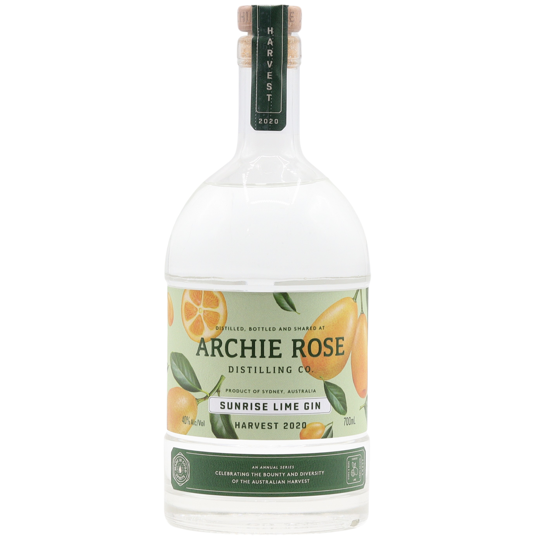 ARCHIE ROSE - SUNRISE LIME GIN – Mane Specialist Bottleshop