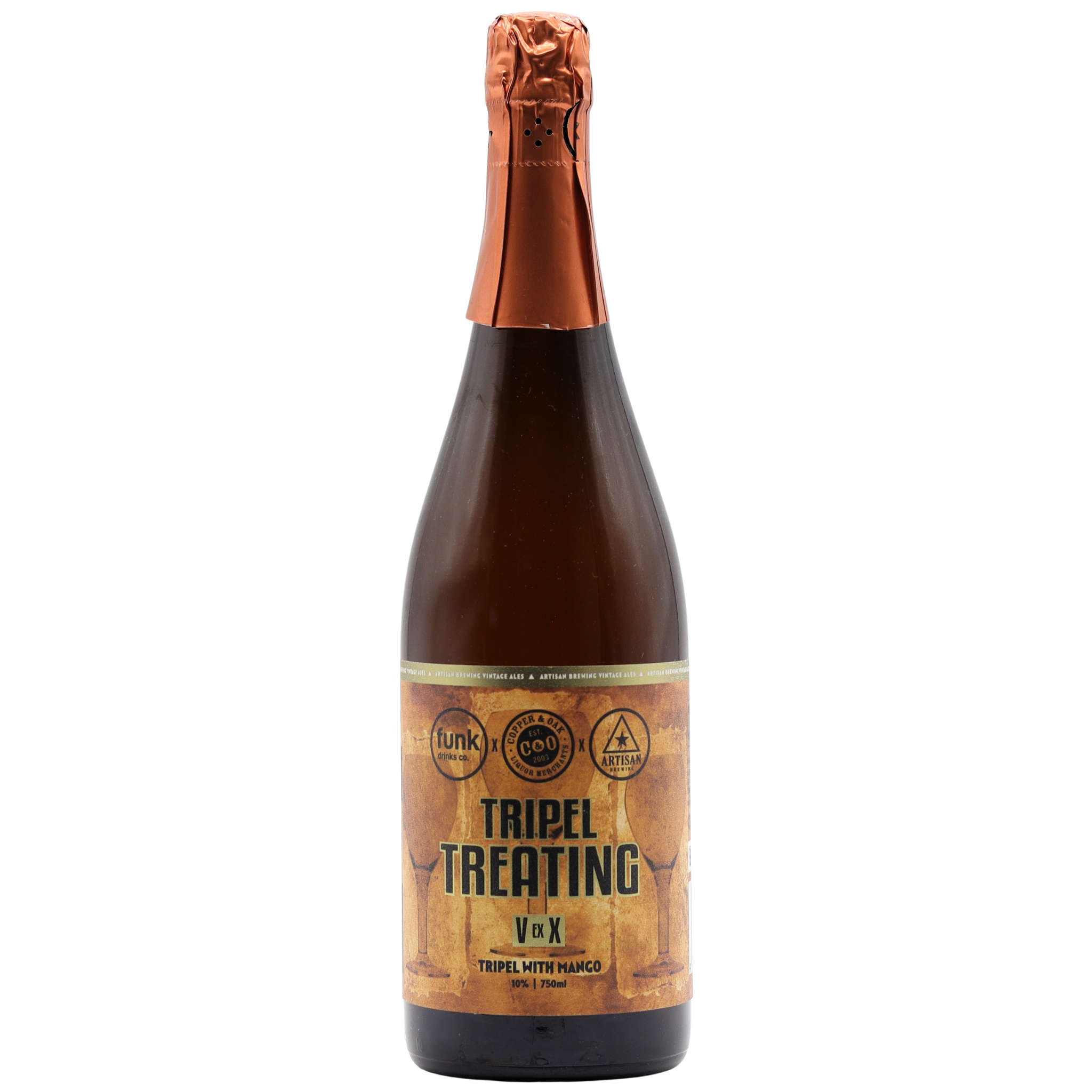 ARTISAN x FUNK CIDER x COPPER & OAK - TRIPEL TREATING – Mane Specialist ...
