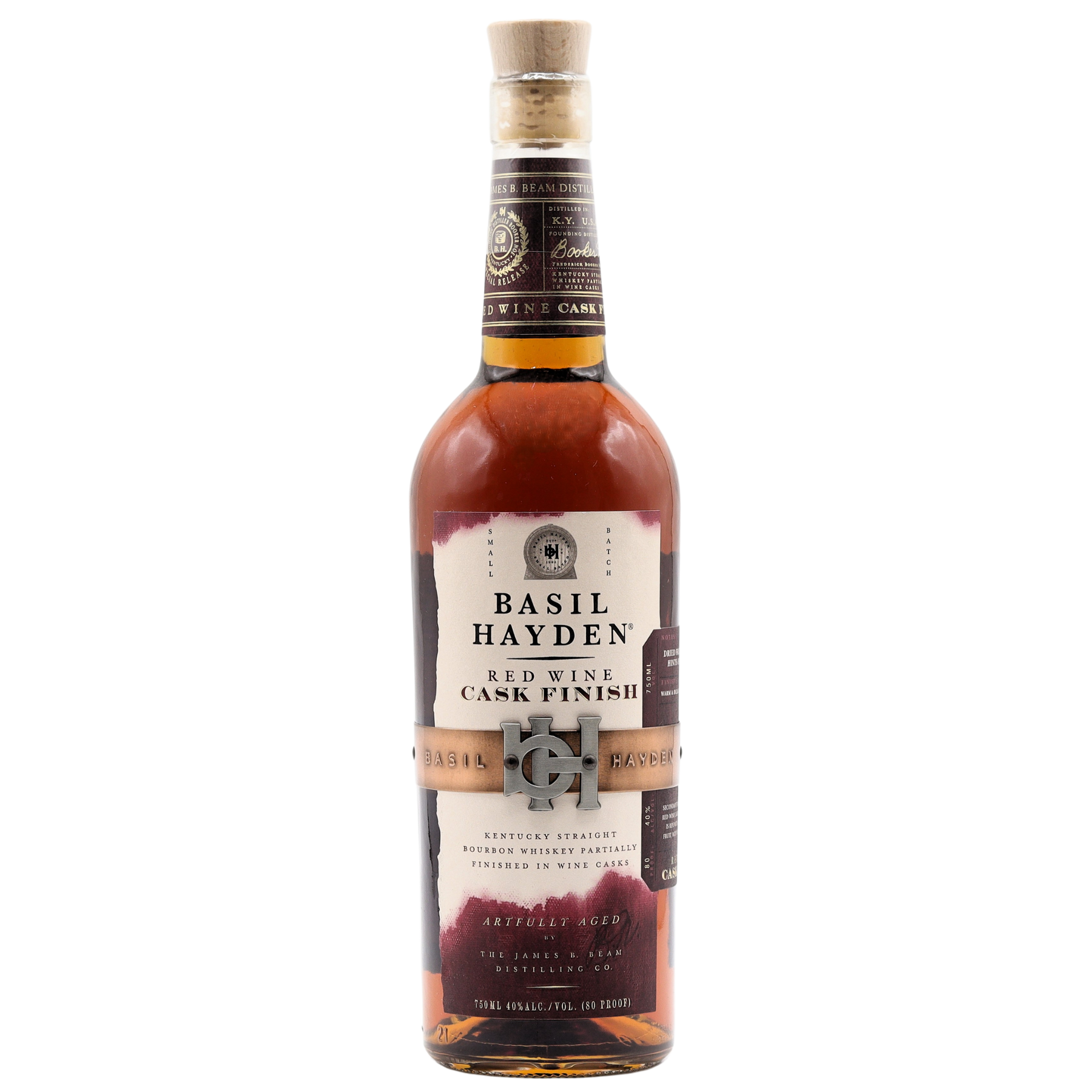 BASIL HAYDEN - RED WINE CASK FINISH – Mane Specialist Bottleshop