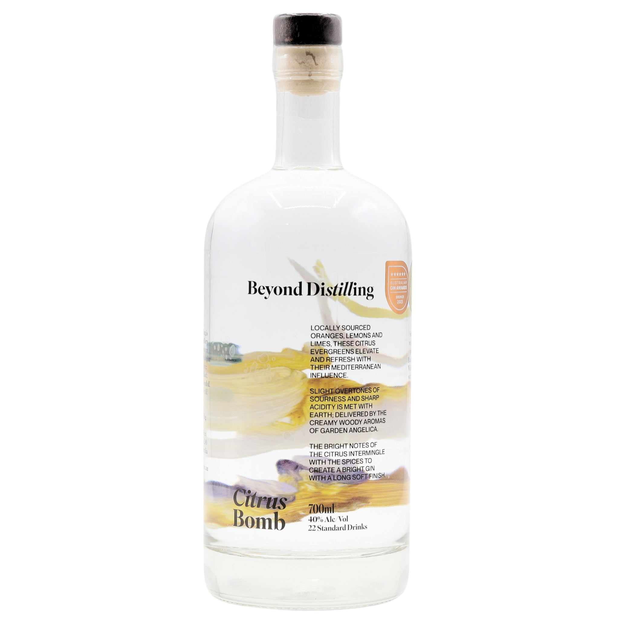 BEYOND DISTILLING - CITRUS BOMB GIN – Mane Specialist Bottleshop