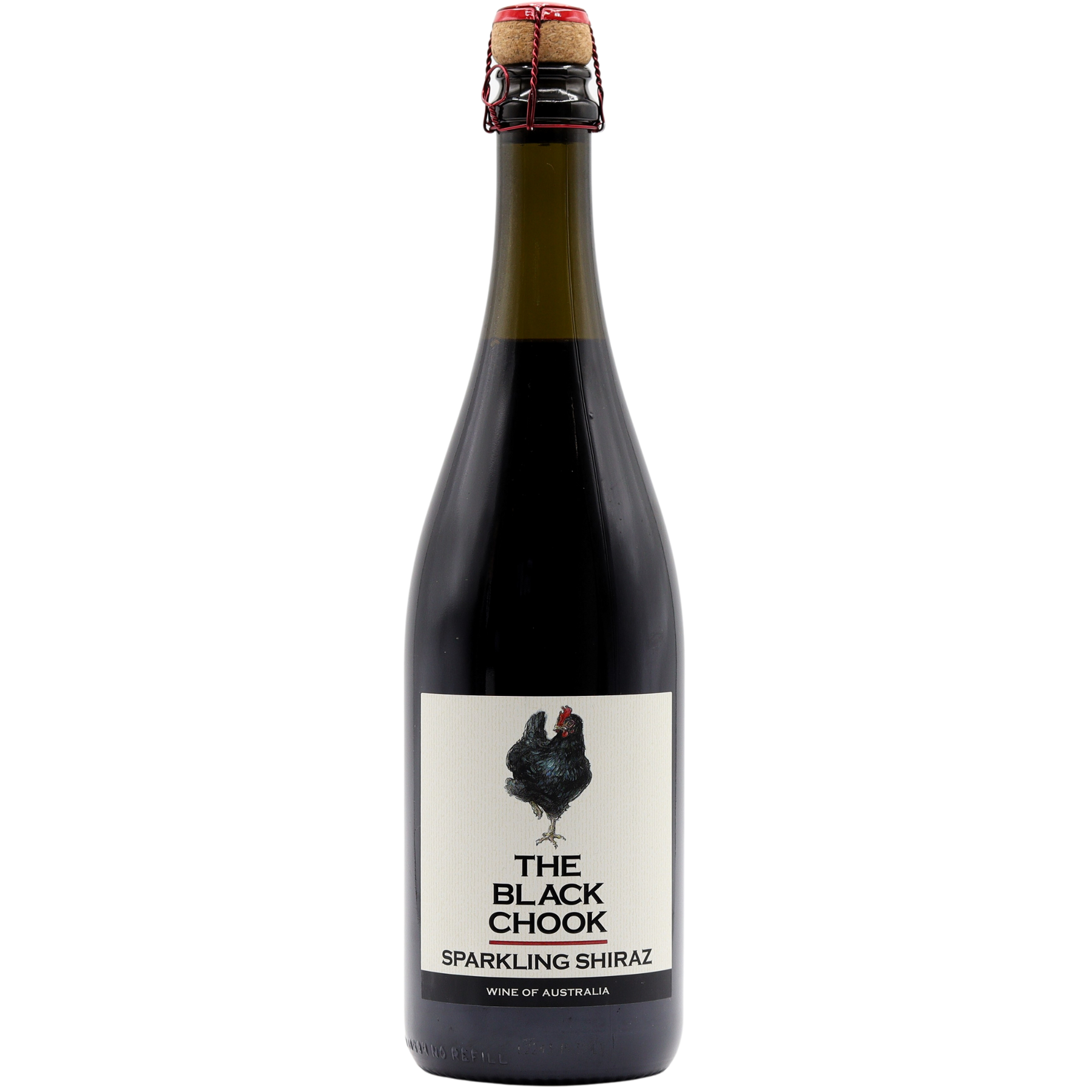 THE BLACK CHOOK - SPARKLING SHIRAZ – Mane Specialist Bottleshop