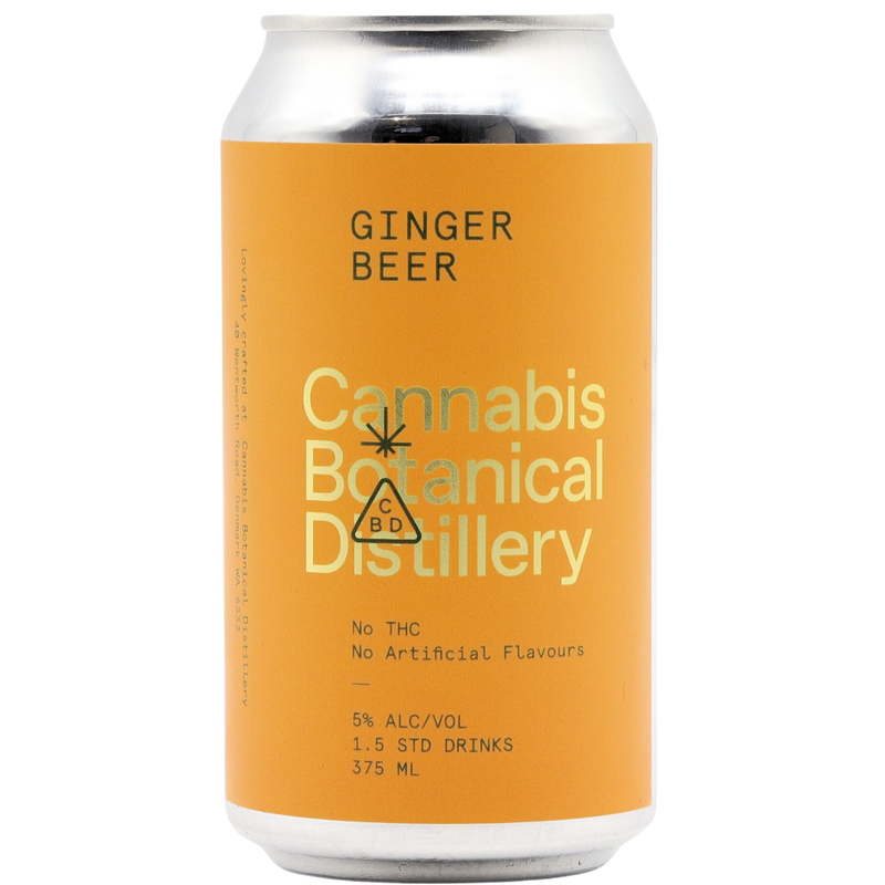 CANNABIS BOTANICAL DISTILLERY - GINGER BEER – Mane Specialist Bottleshop