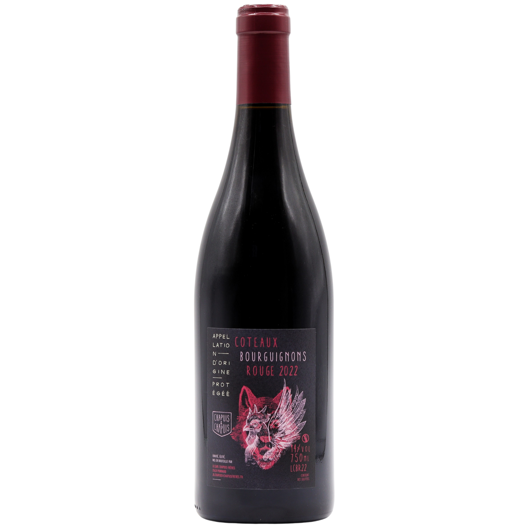 Chapuis & Chapuis - Coteaux Bourguignons Rouge – Mane Specialist Bottleshop