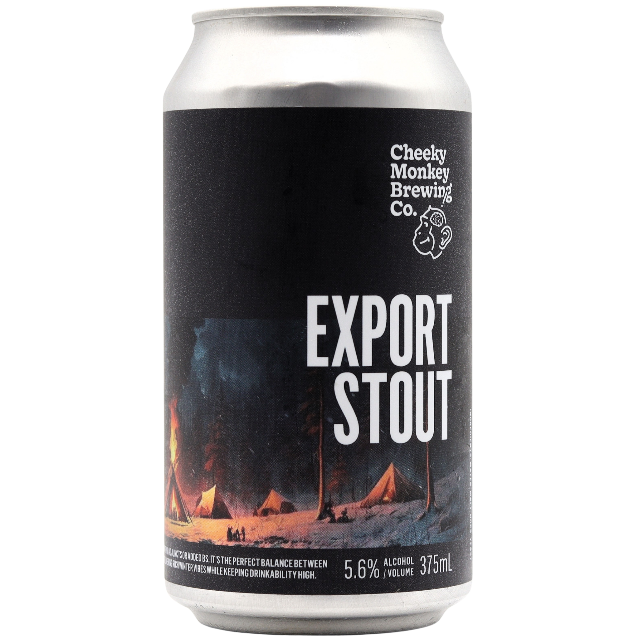 CHEEKY MONKEY - EXPORT STOUT – Mane Specialist Bottleshop