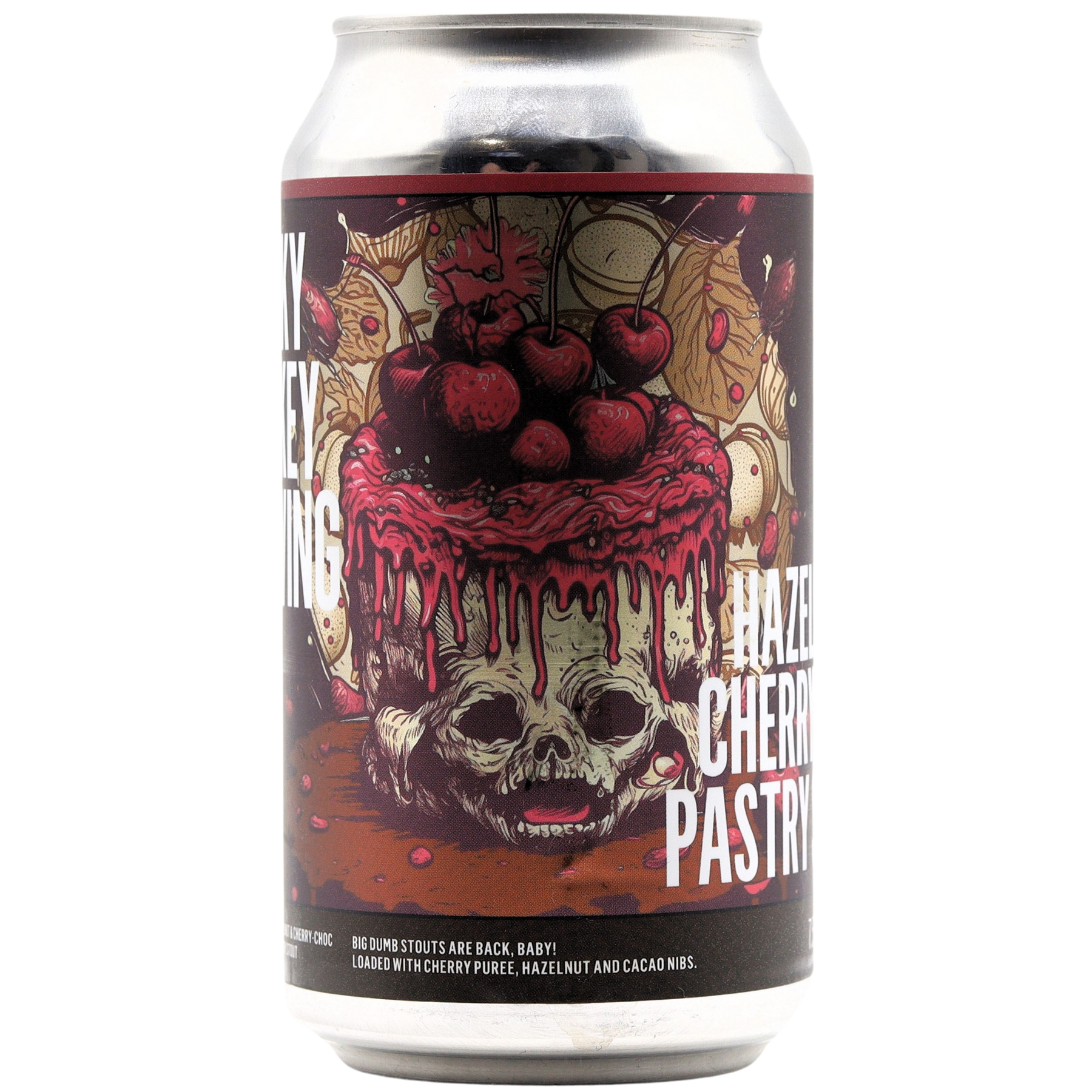 Cheeky Monkey - Hazelnut Cherry-Choc Pastry Stout – Mane Specialist ...