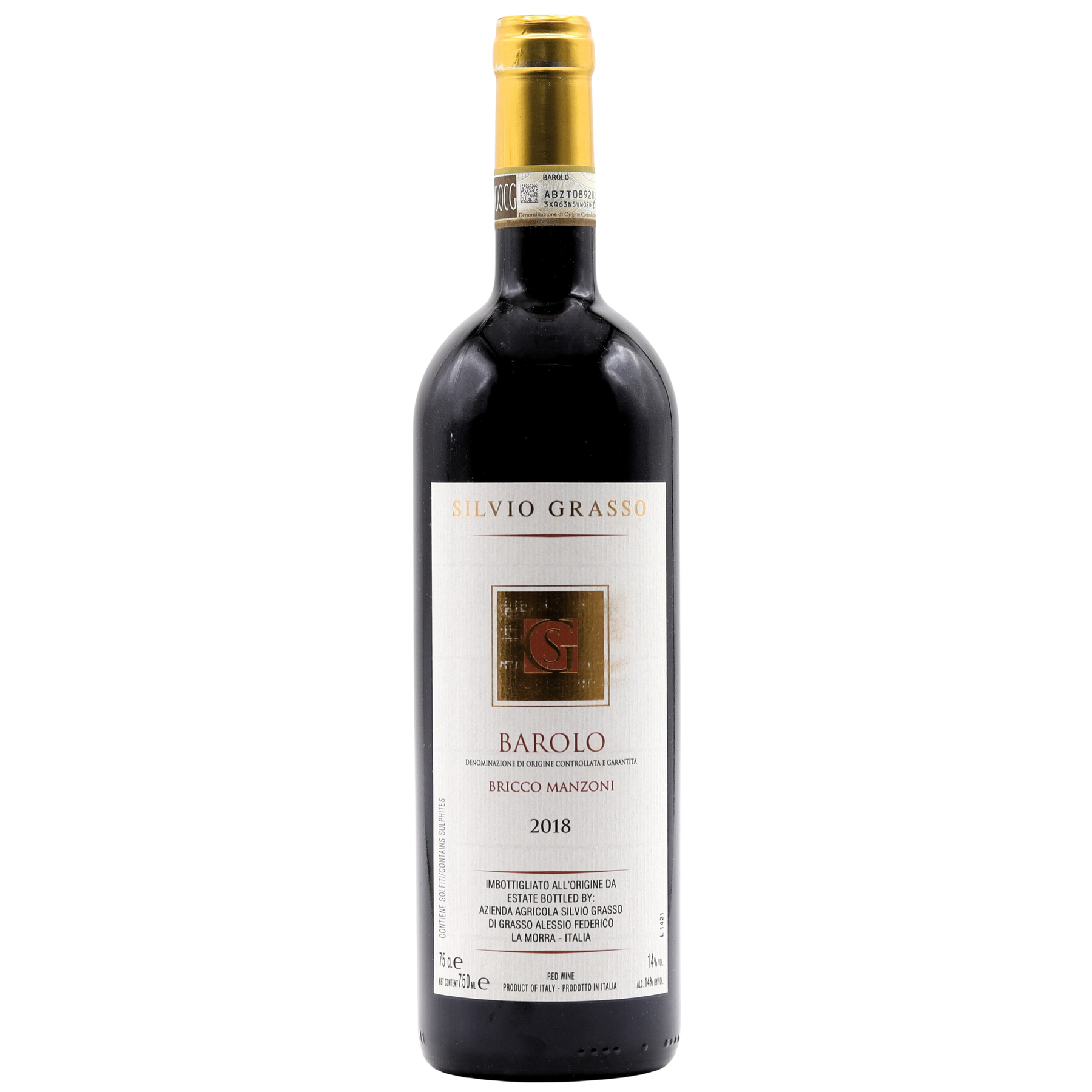 Silvio Grasso - Bricco Manzoni Barolo – Mane Specialist Bottleshop