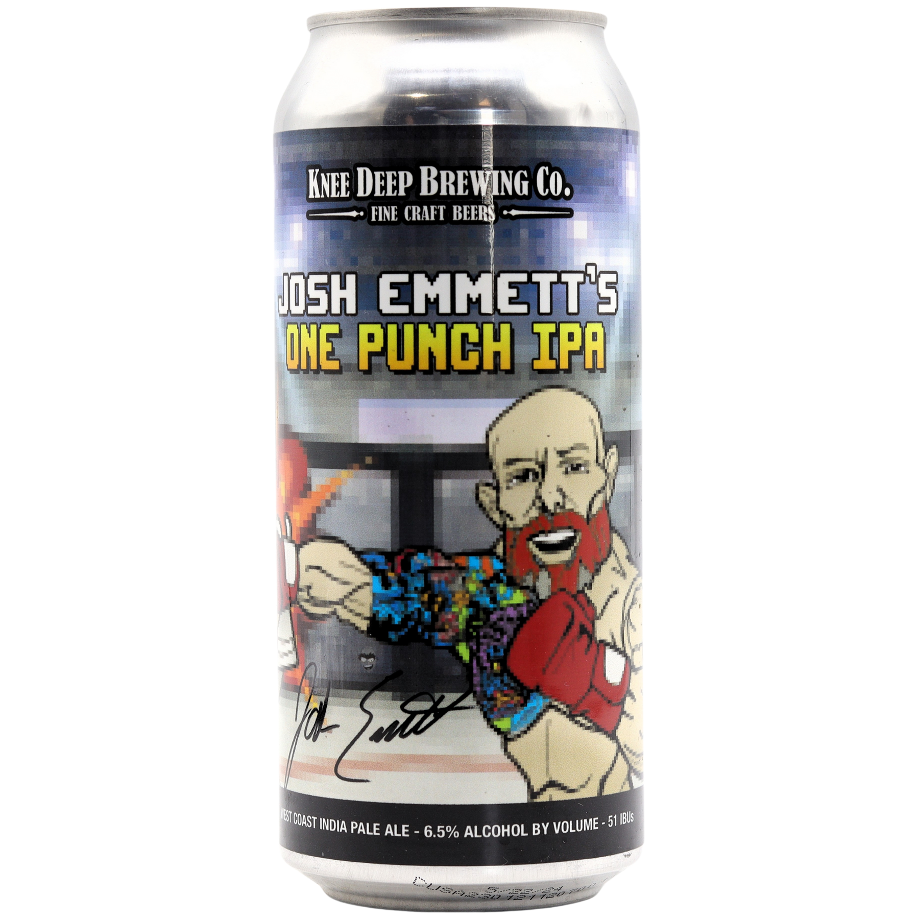 Knee Deep X Josh Emmett - One Punch Ipa – Mane Specialist Bottleshop