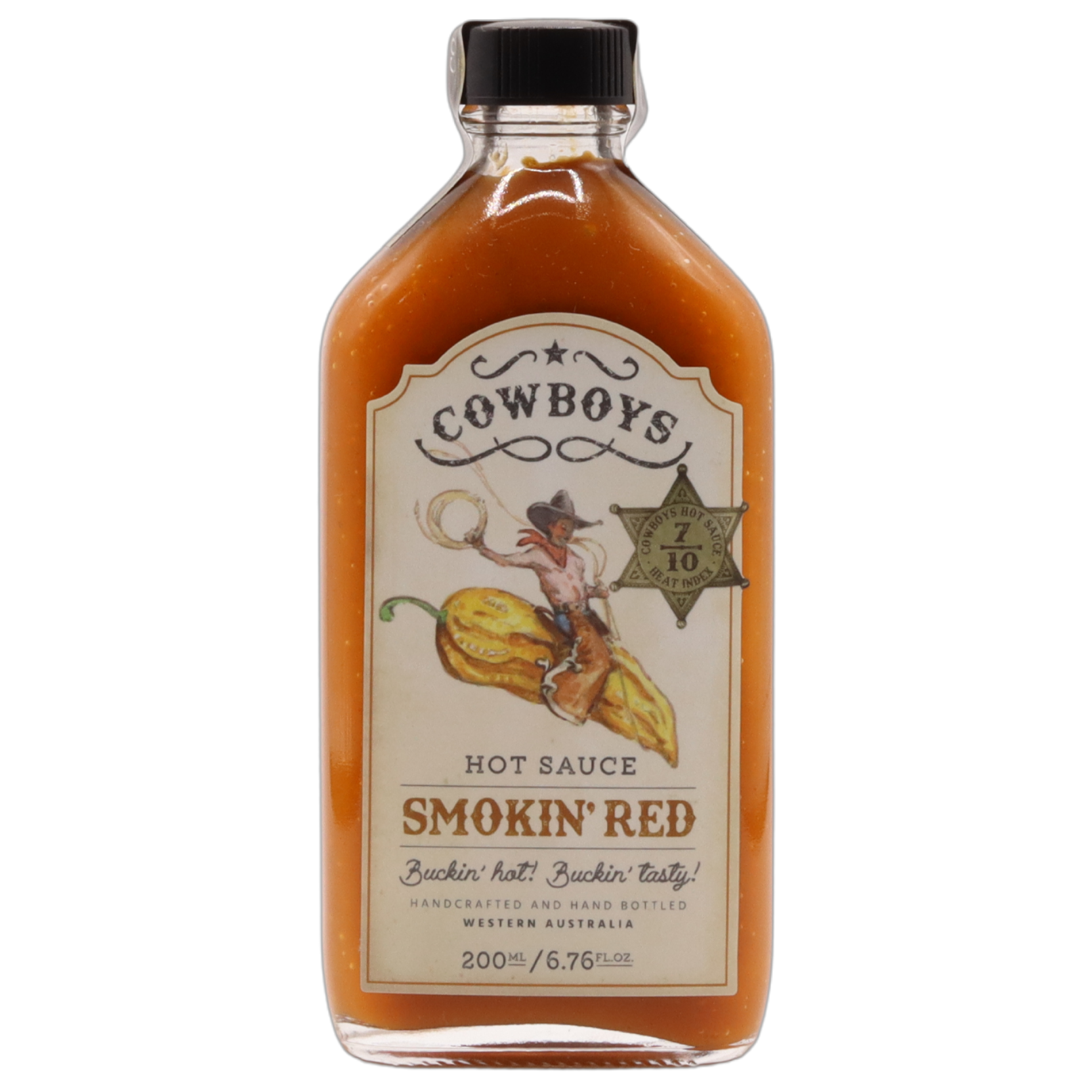 COWBOYS HOT SAUCE - SMOKIN' RED – Mane Specialist Bottleshop