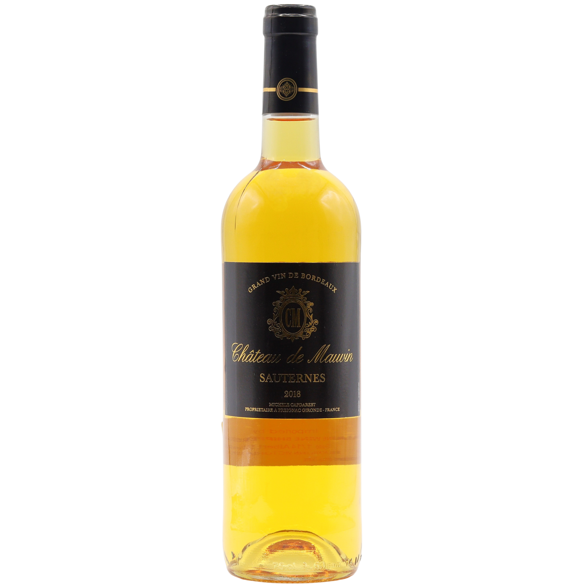 CHÂTEAU DE MAUVIN - SAUTERNES – Mane Specialist Bottleshop