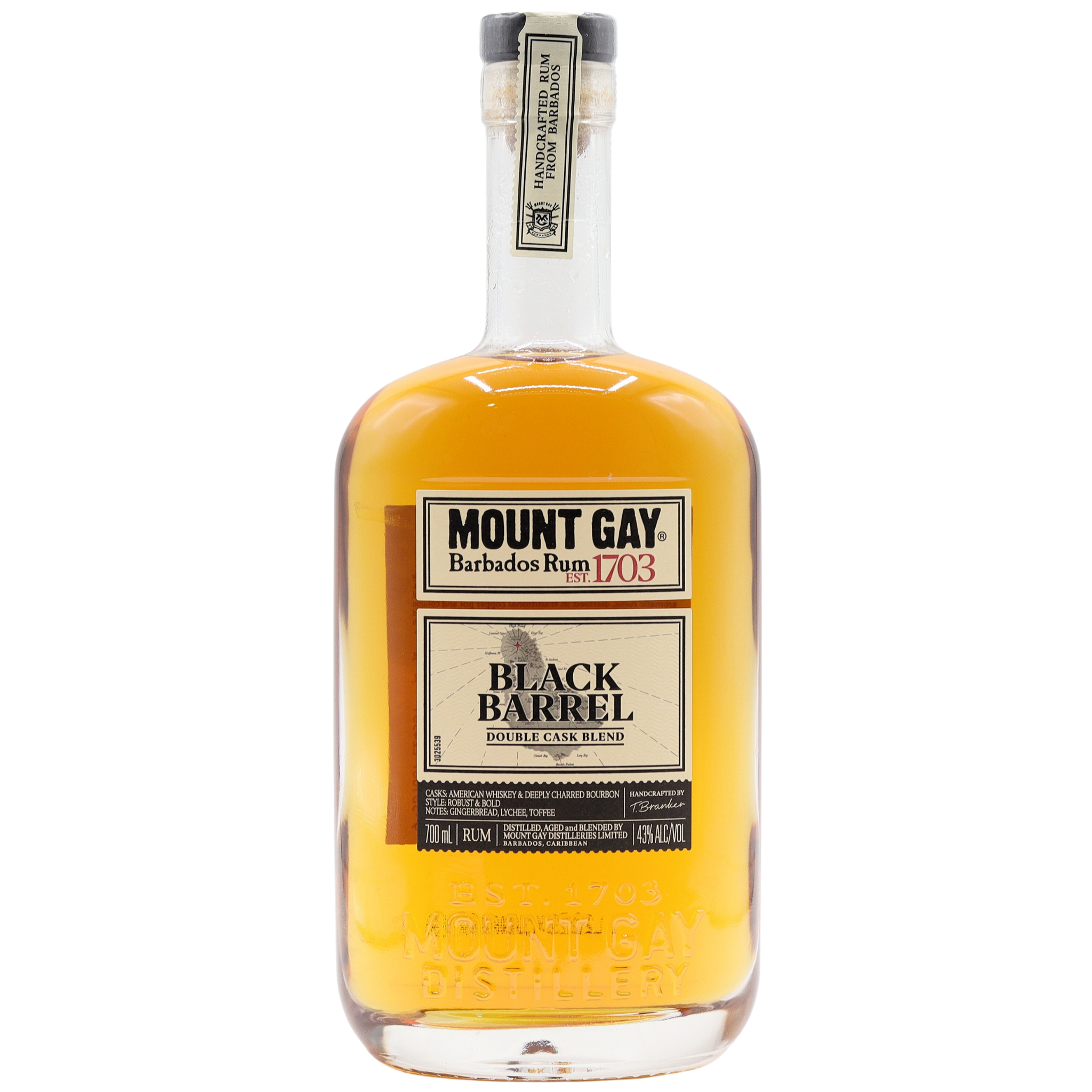 MOUNT GAY - BLACK BARREL RUM – Mane Specialist Bottleshop