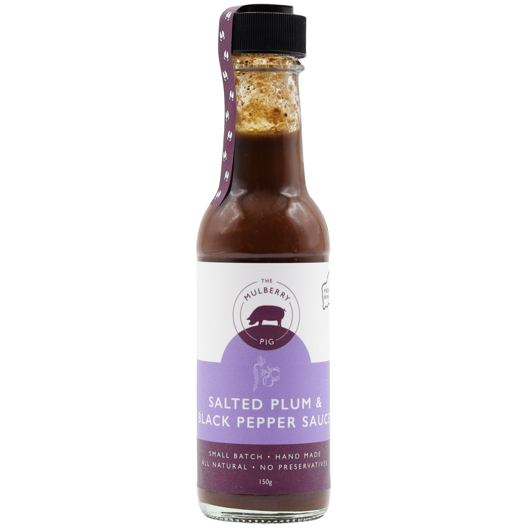 The Mulberry Pig - Salted Plum & Black Pepper Sauce – Mane Specialist ...