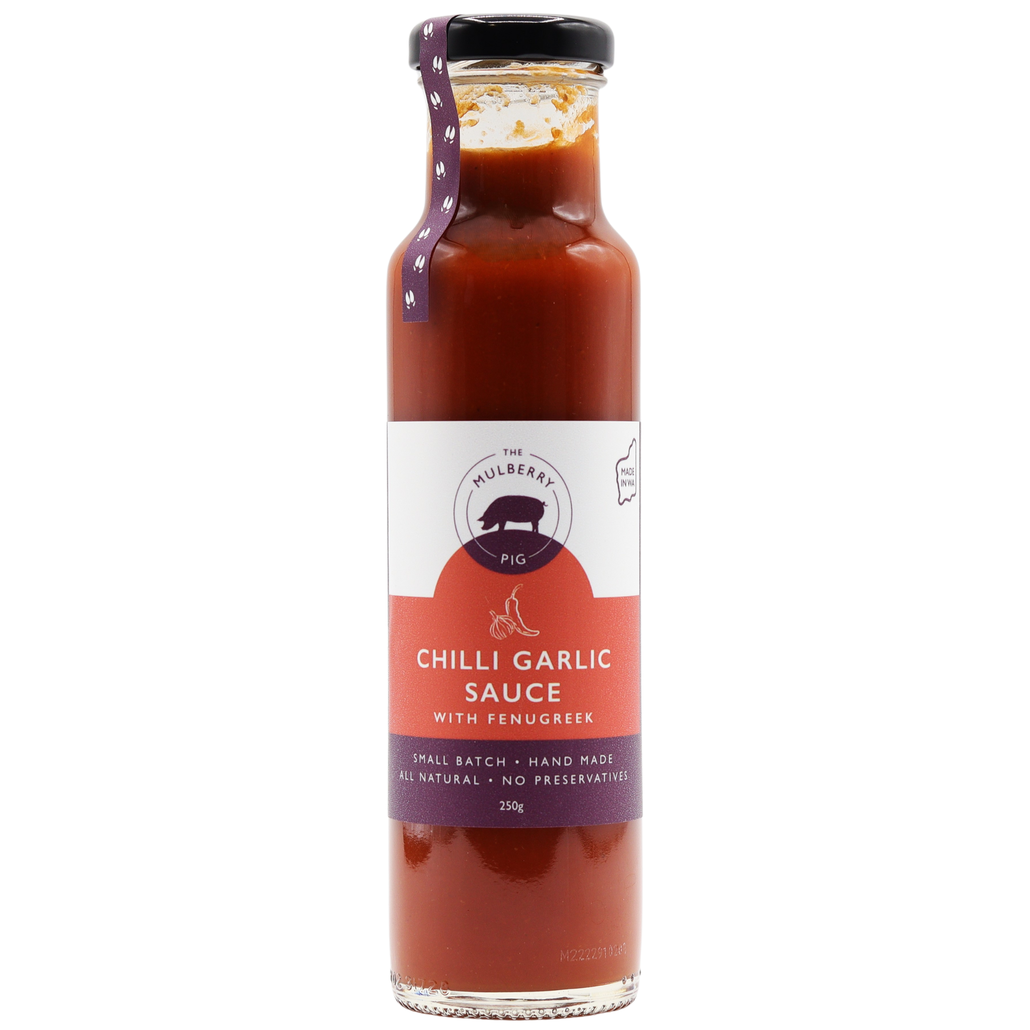 THE MULBERRY PIG - CHILLI GARLIC SAUCE – Mane Specialist Bottleshop