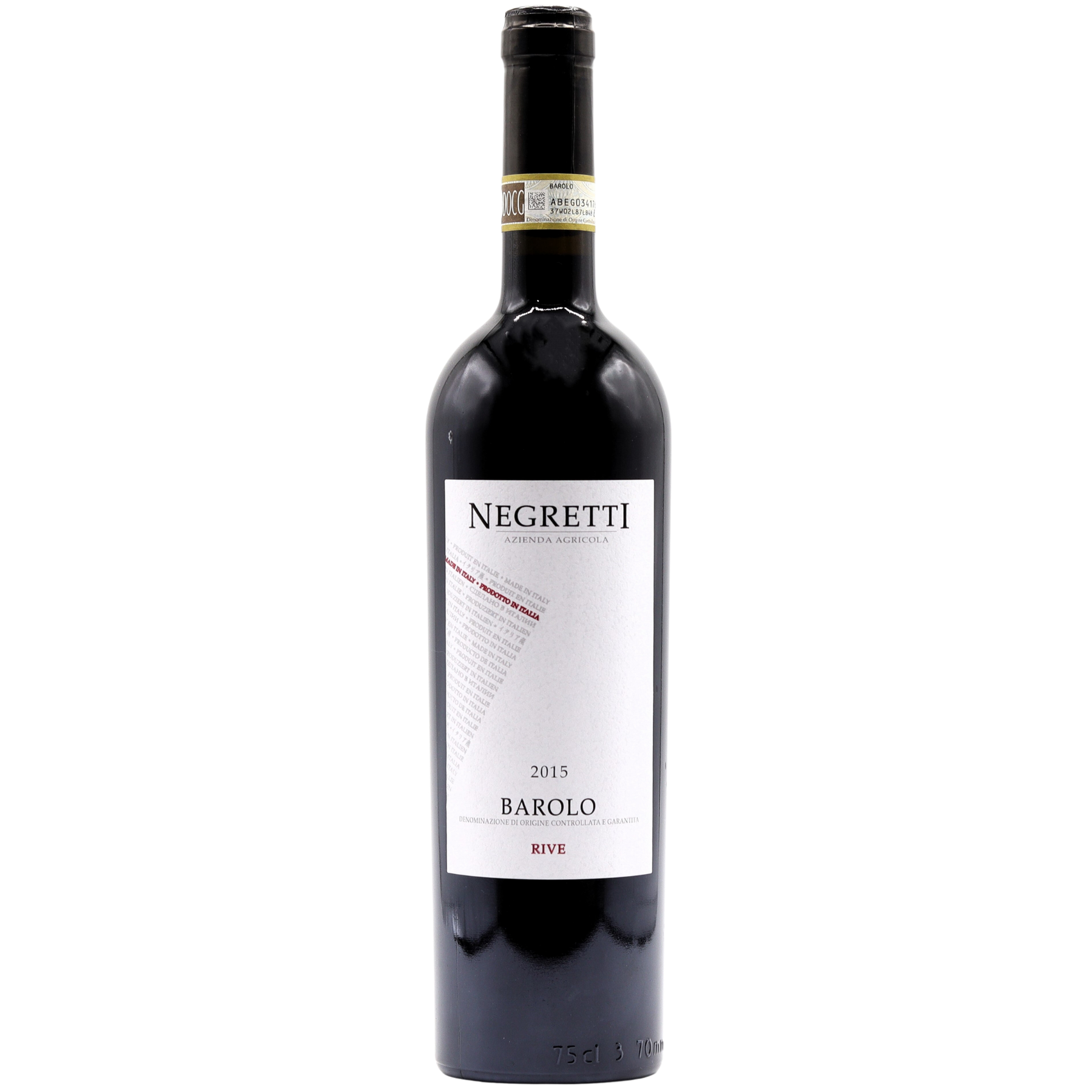 Negretti - Rive Barolo 2017 – Mane Specialist Bottleshop