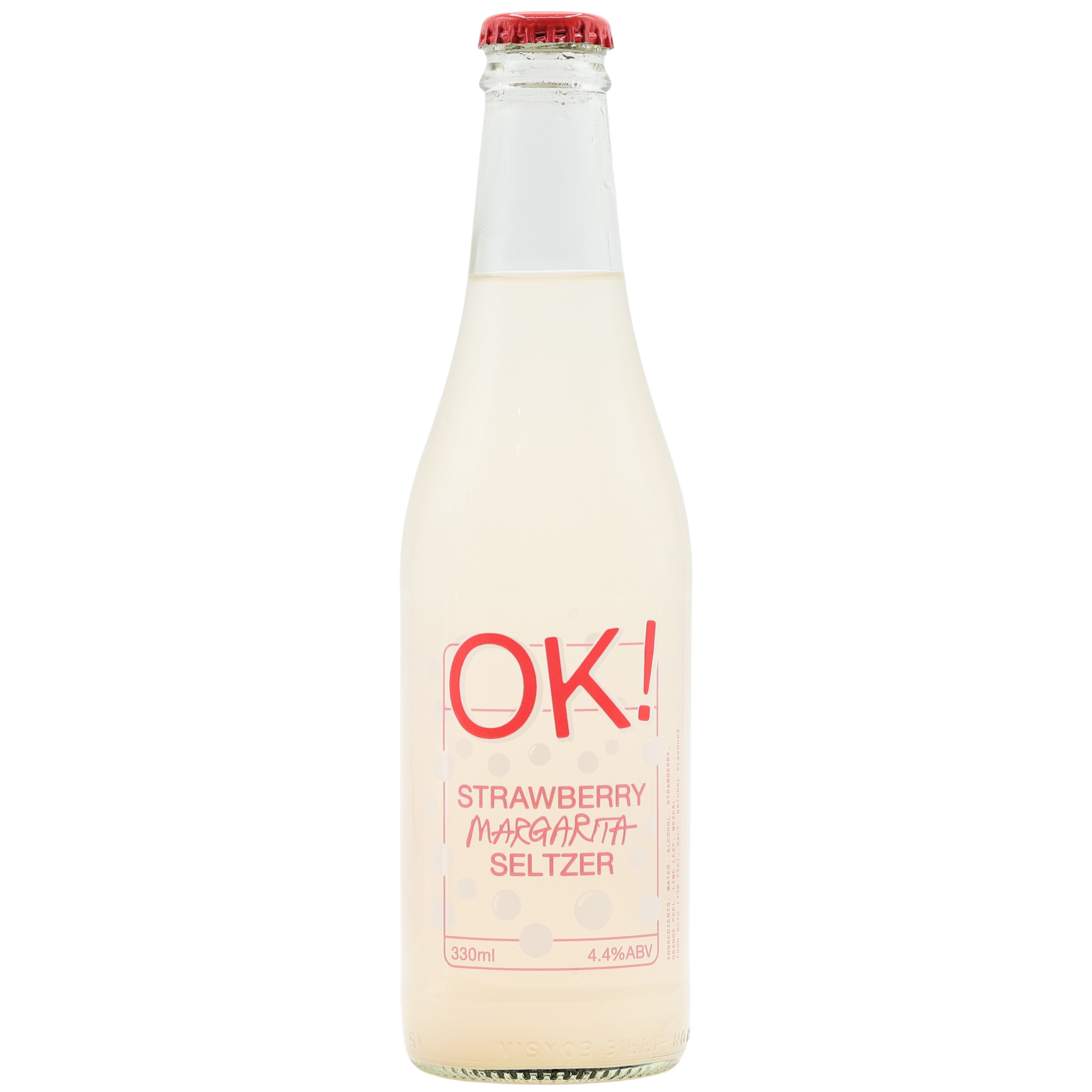 OK! - STRAWBERRY MARGARITA SELTZER – Mane Specialist Bottleshop