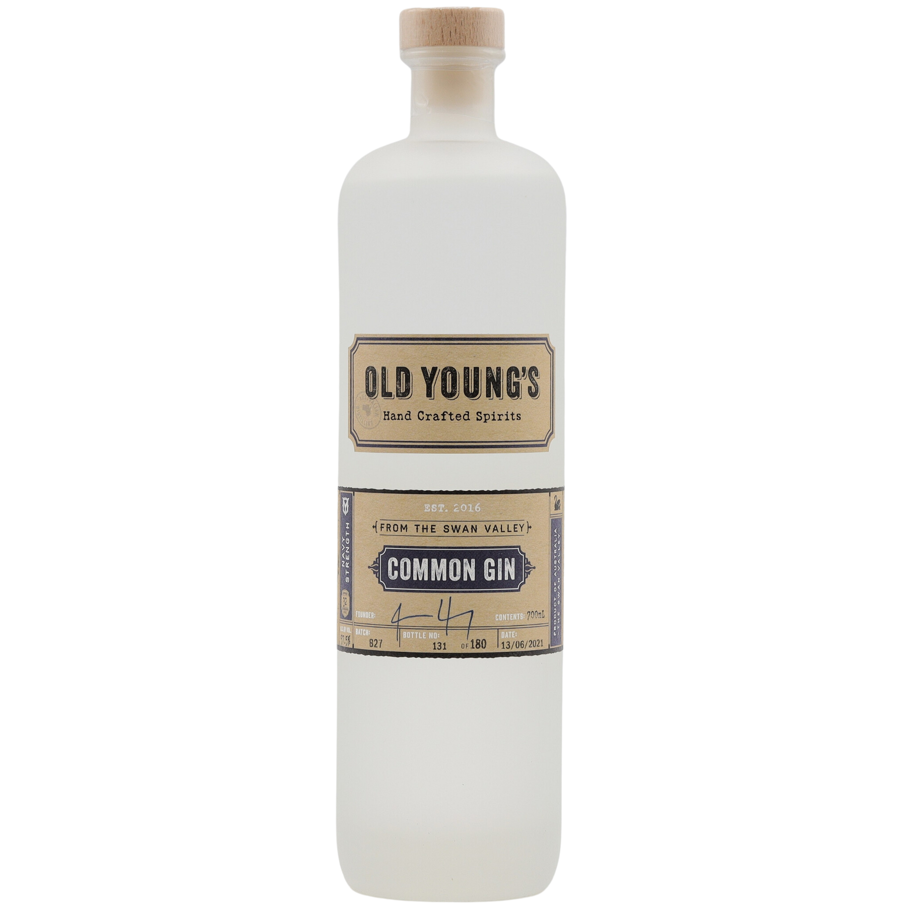 OLD YOUNG'S - COMMON GIN – Mane Specialist Bottleshop