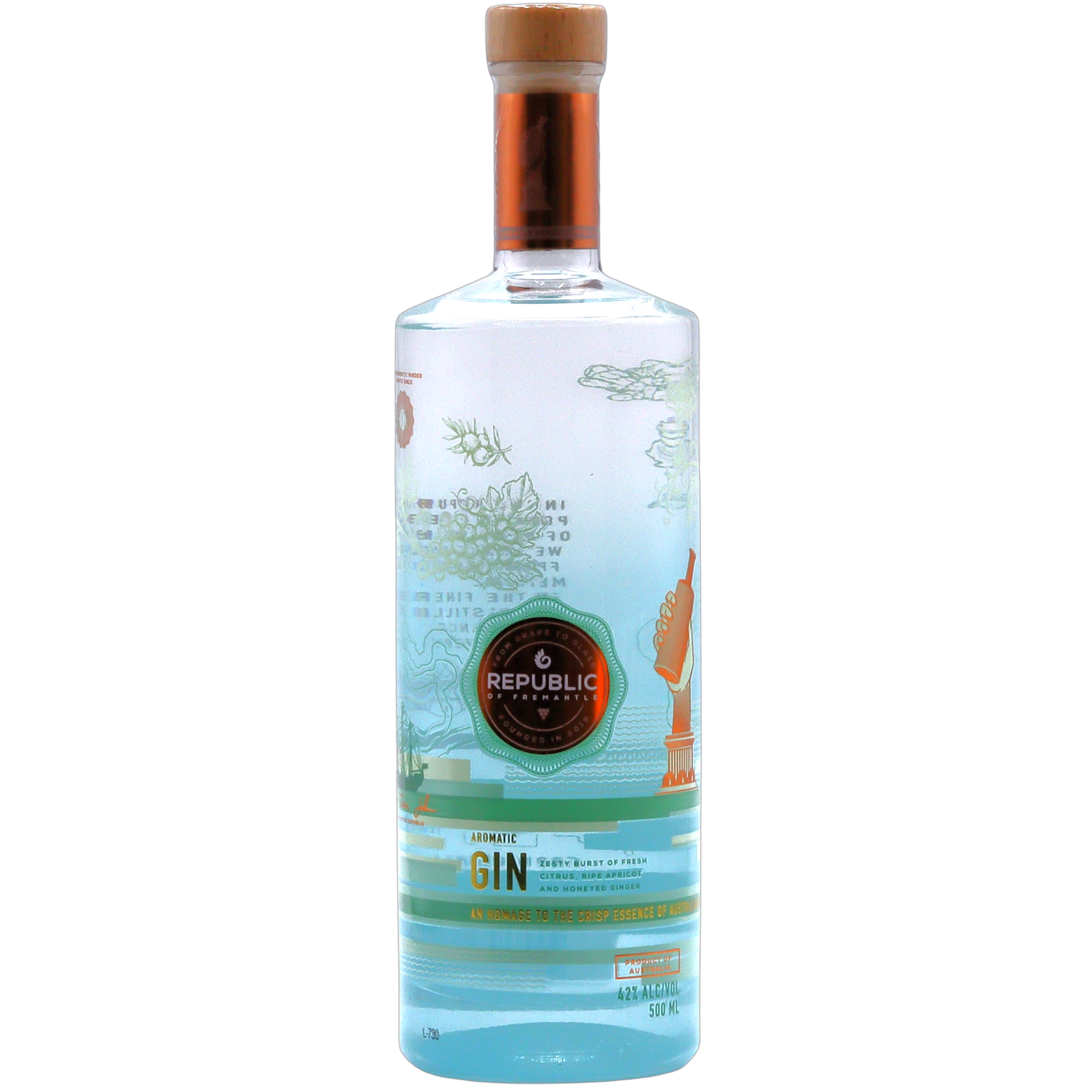 Republic Of Fremantle - Aromatic Gin – Mane Specialist Bottleshop