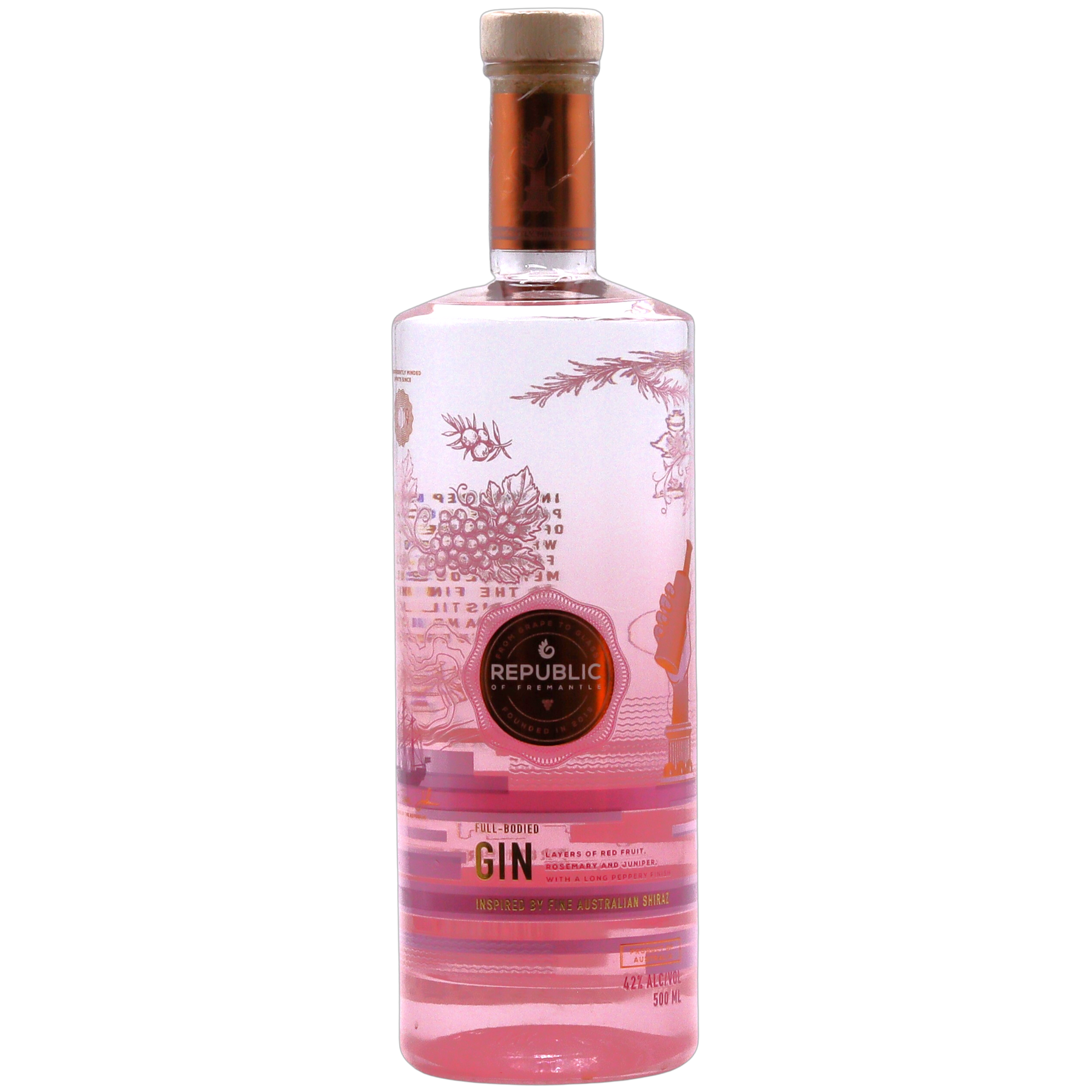 Republic Of Fremantle - Full Bodied Gin – Mane Specialist Bottleshop