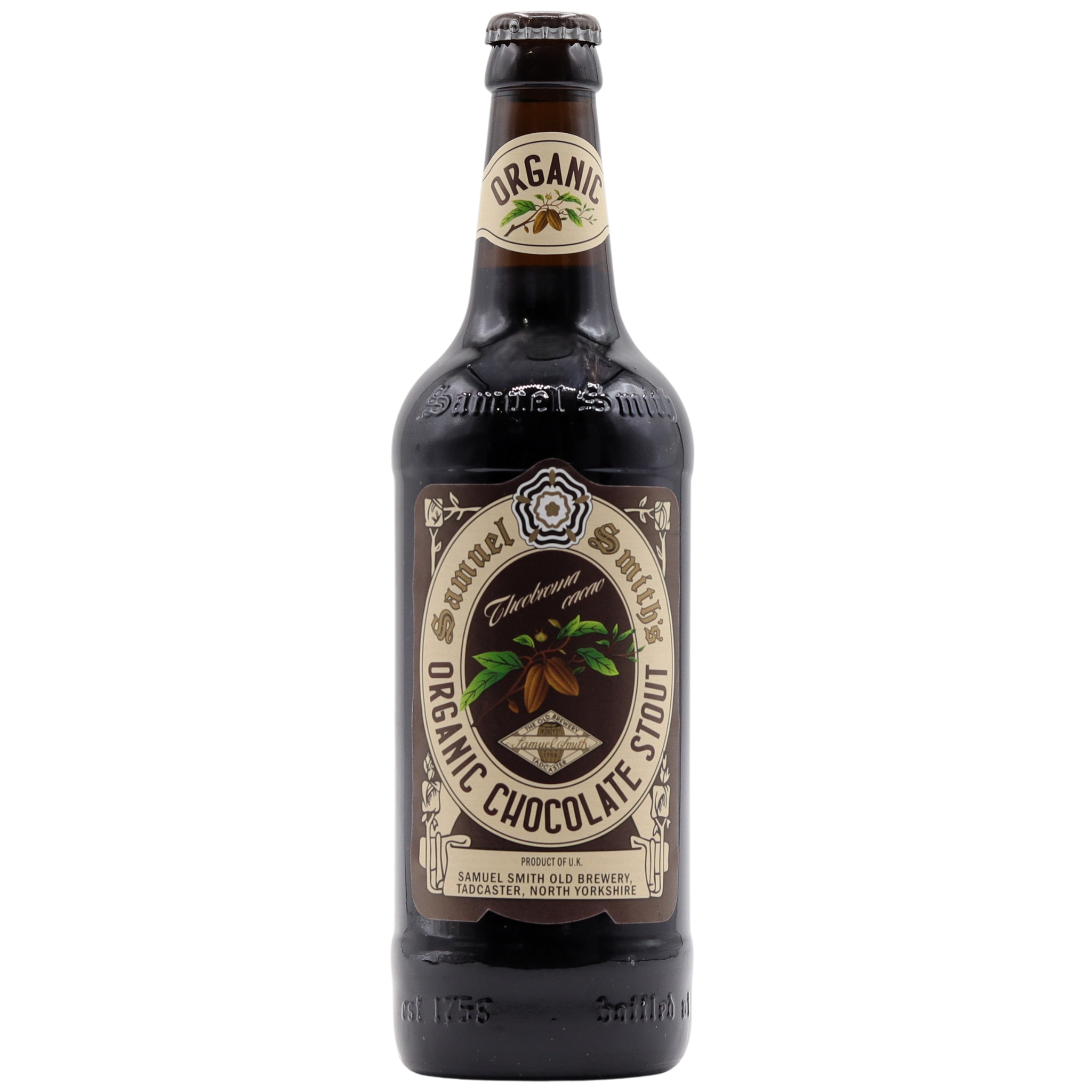 SAMUEL SMITH - ORGANIC CHOCOLATE STOUT – Mane Specialist Bottleshop