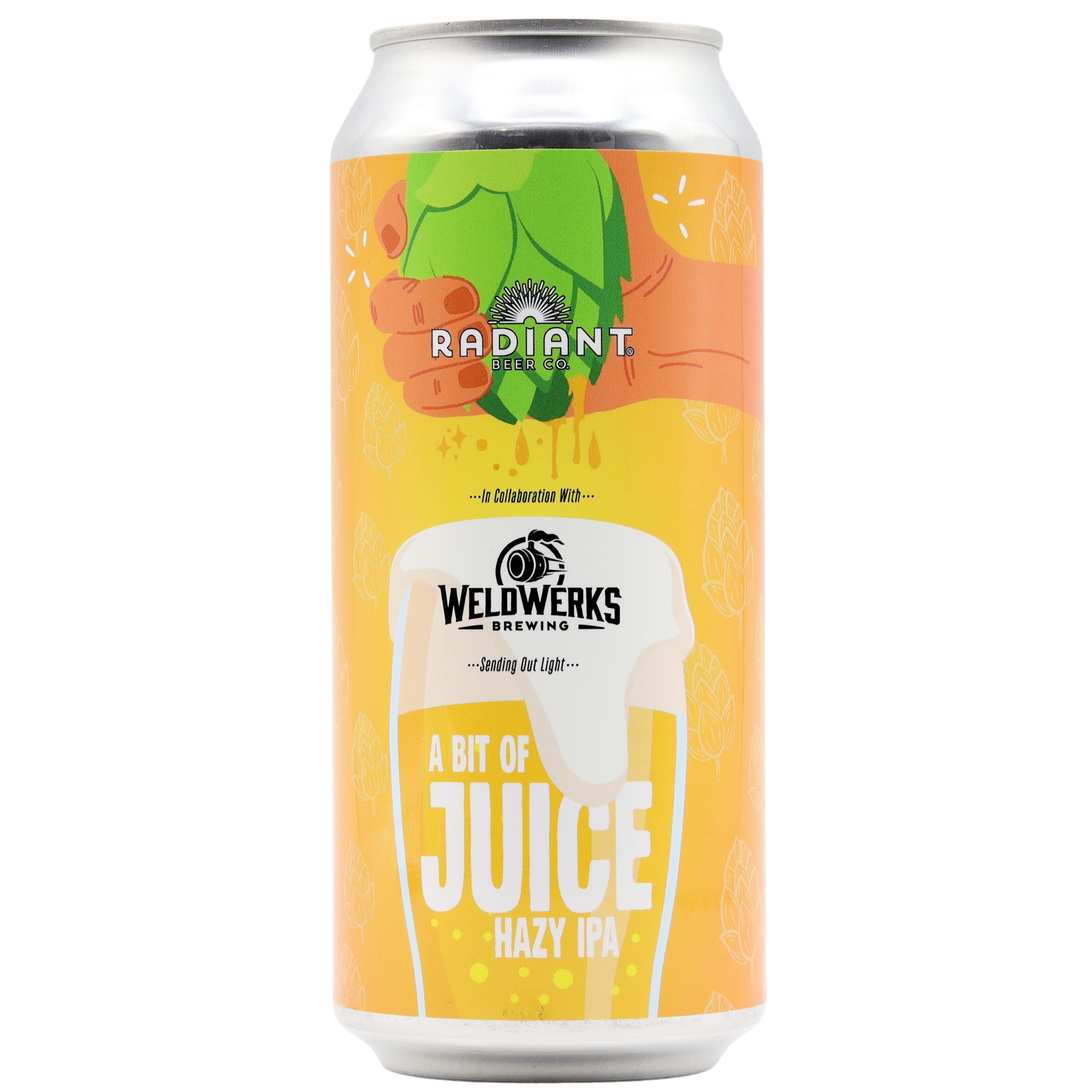 RADIANT BEER CO x WELDWERKS - A BIT OF JUICE – Mane Specialist Bottleshop